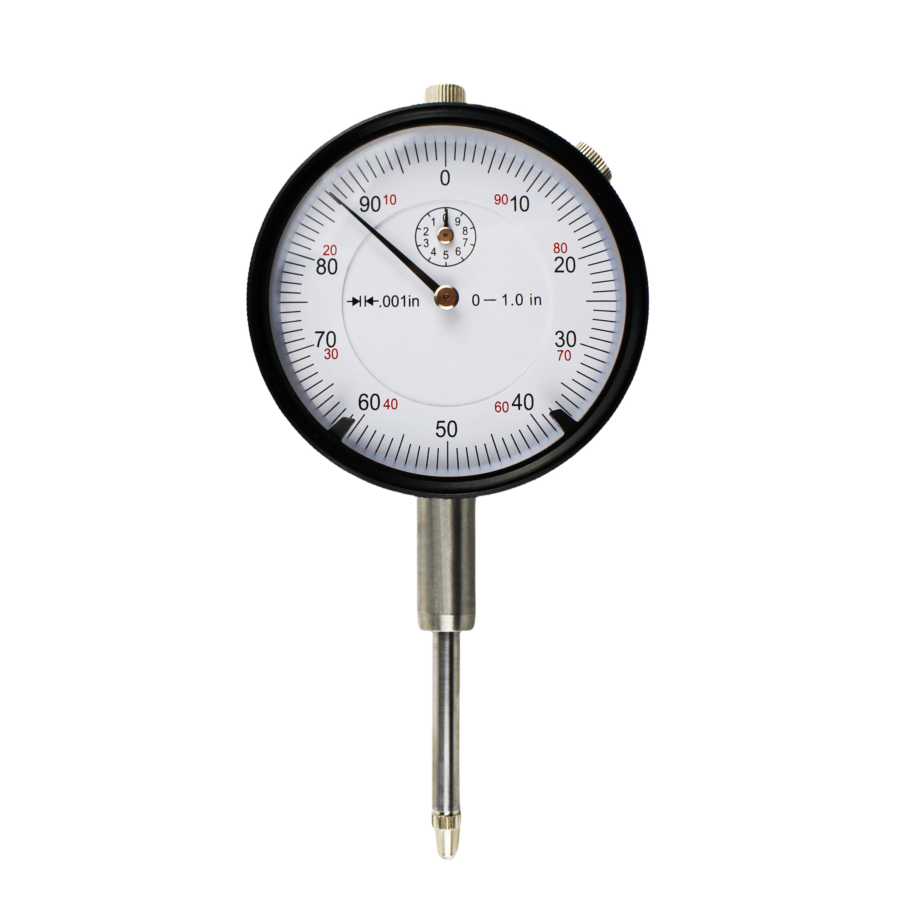 0-1" x 0.001" Dial Indicator Lathe Tool High Precision 1/4" Hole ...