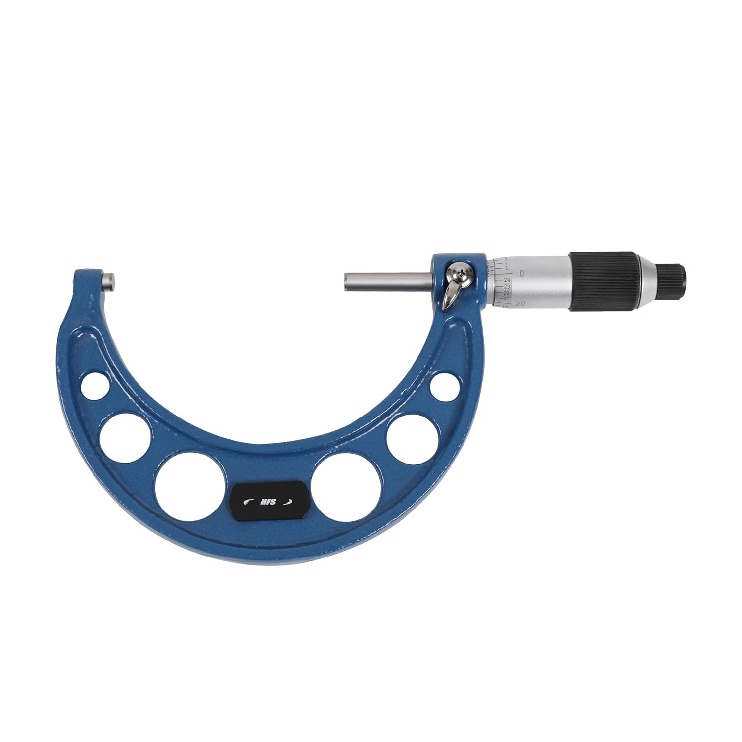 3-4" Range .0001" Graduation Solid Metal Frame Outside Micrometer Plas ...