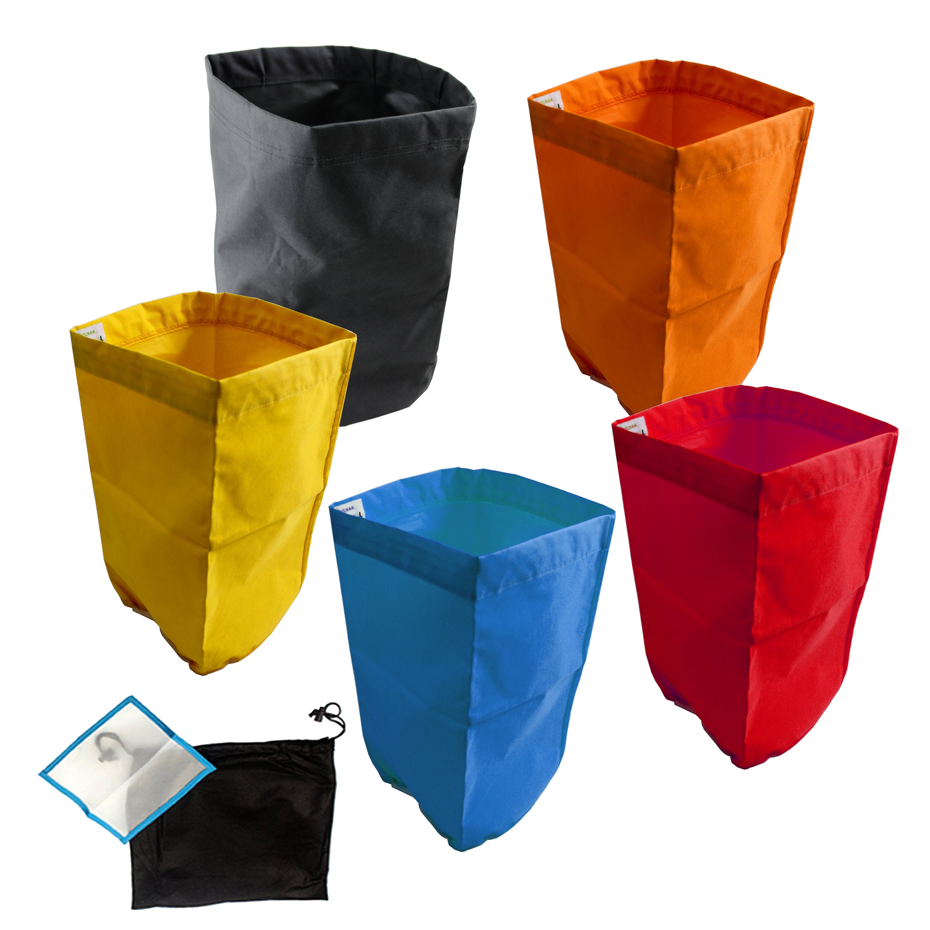 5-Gallon 5-Bag Herbal Ice Bubble Hash Bag Essense Extractor Kit Filtra ...