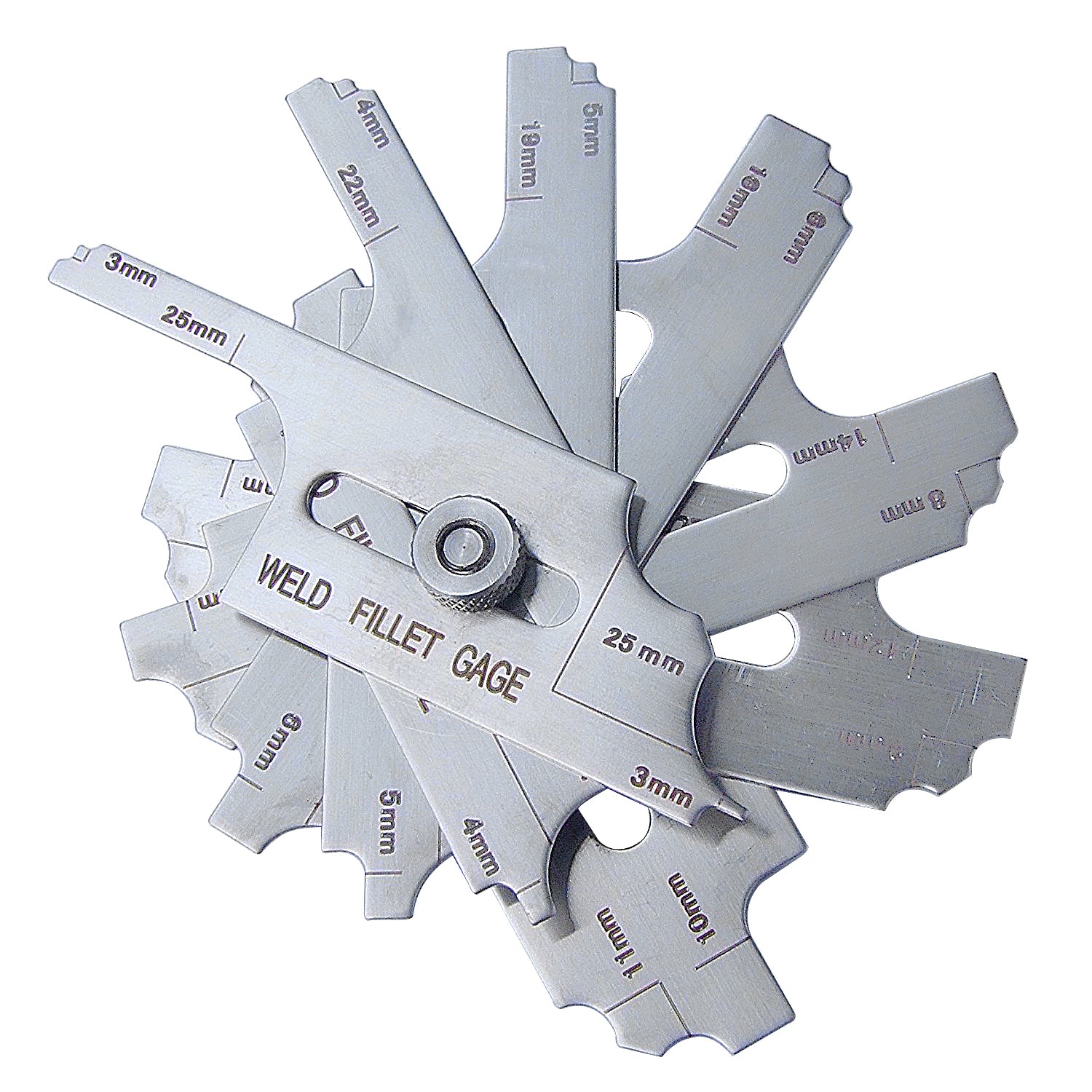 7 Piece Fillet Weld Set Gage Rl Gauge Welding Inspection Test Ulnar Me ...